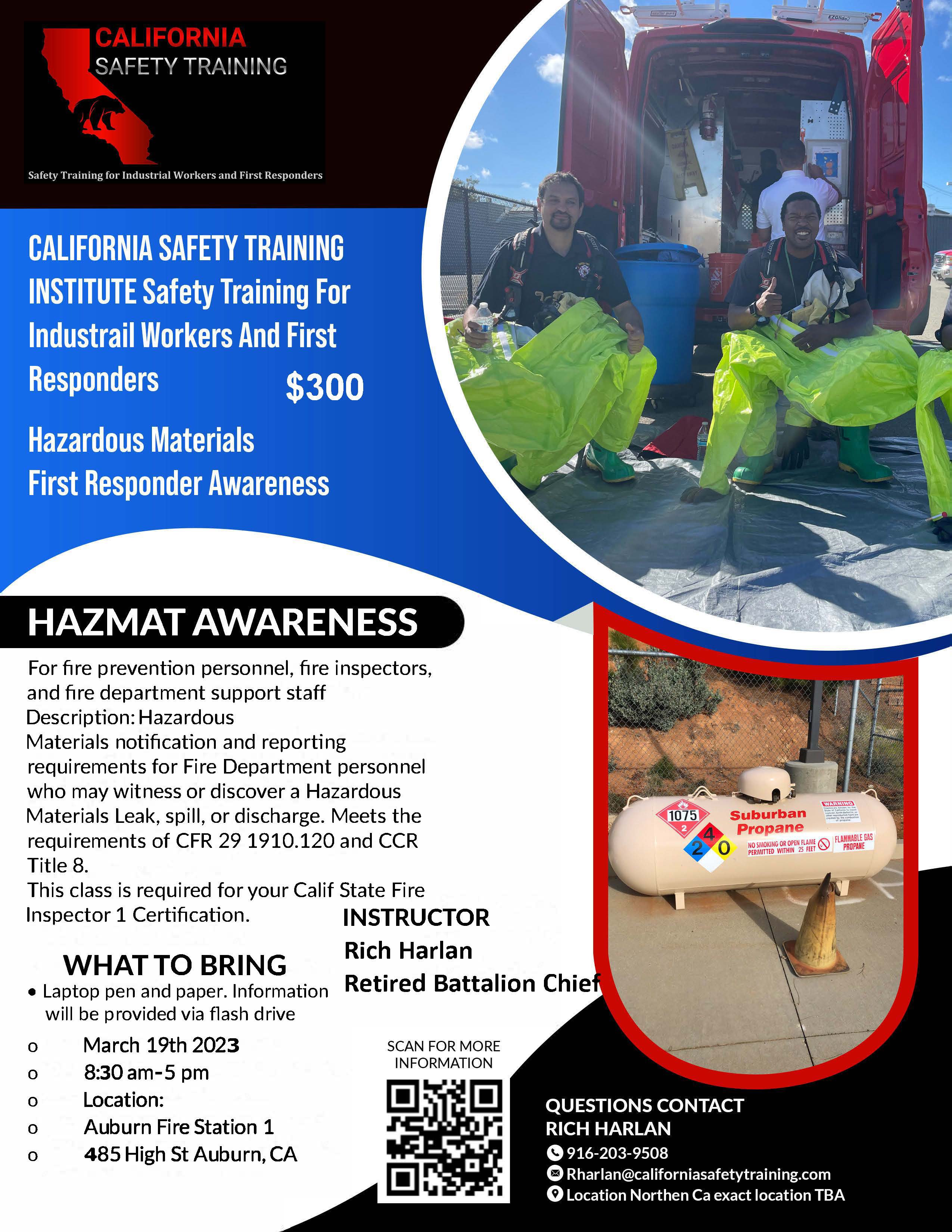 California Safety Training | High Risk Safety Education in Auburn